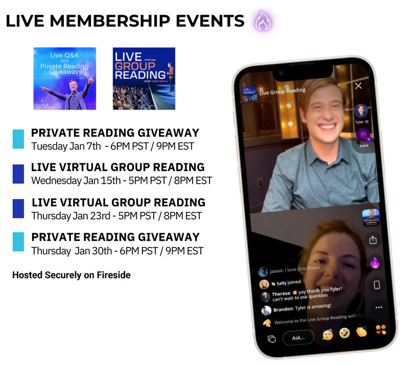 PRIVATE READING INQUIRY CONFIRMATION - Medium | Tyler Henry